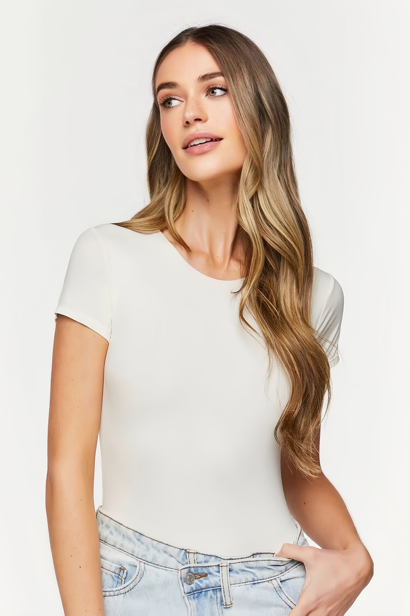 Body Abby Basico Manga Corta | Body Para Mujer | We Love Luana Colombia